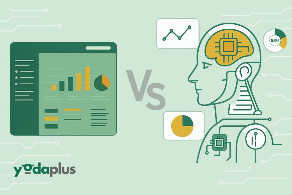 GenRPT vs Traditional Dashboards: What’s the Real Difference? | Yodaplus Technologies